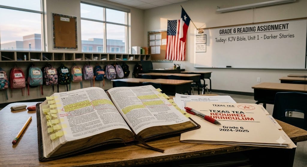 📊 Texas Mandates Bible Stories for 5.5M Students in Schools — Here's ...