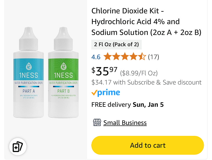 Chlorine Dioxide: The Simple Universal Solution for Safe Drinking Water