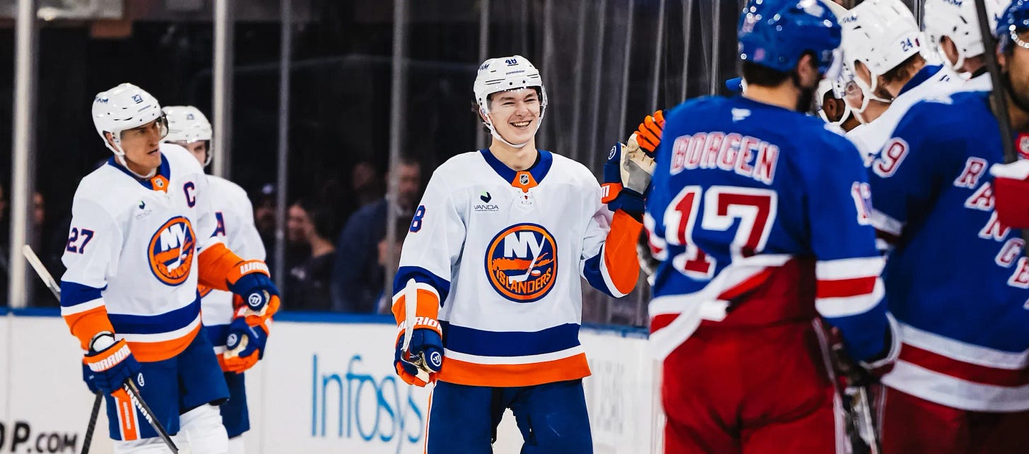 Matthew Schaefer Kept His Draft Night Word — Islanders Sweep Rangers