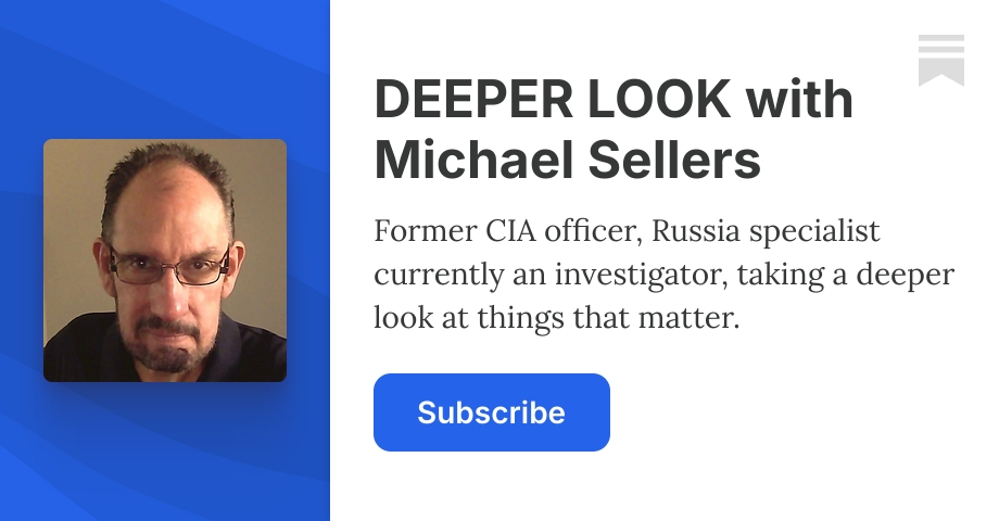 DEEPER LOOK with Michael Sellers | Michael D. Sellers | Substack