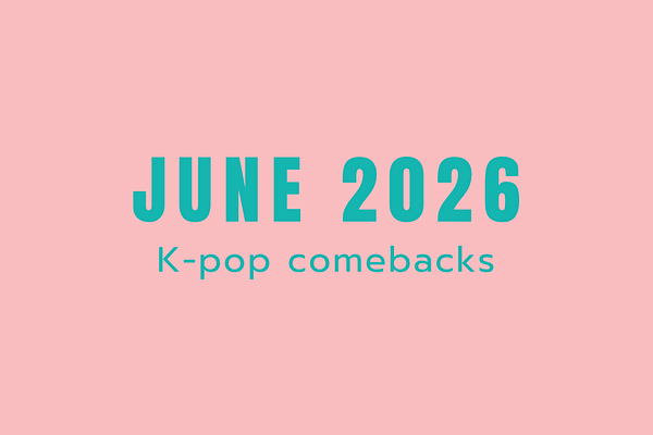 Monthly Release Calendar | The Kpop Drop | The Daily Drop | Substack