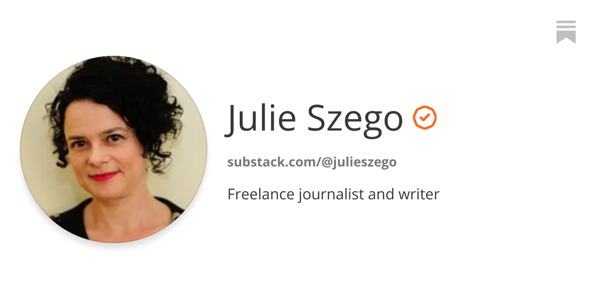 Julie Szego | Substack