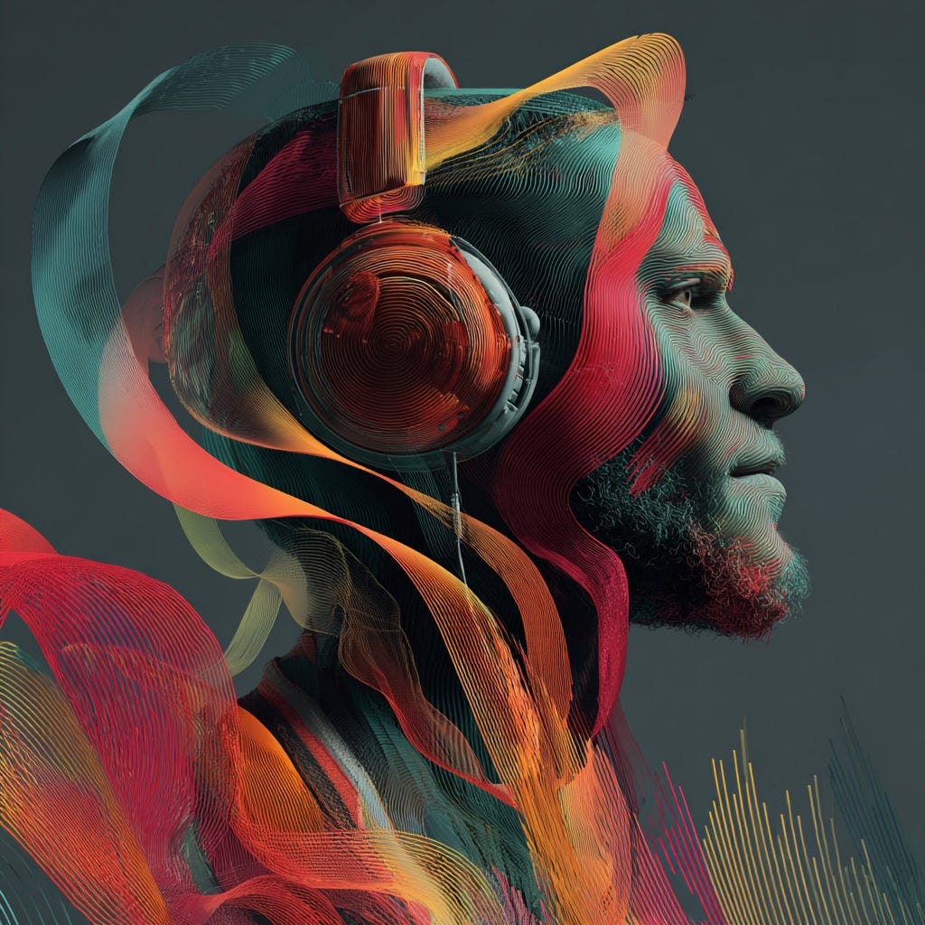 #876 How to Create Sound Wave Portrait AI Art