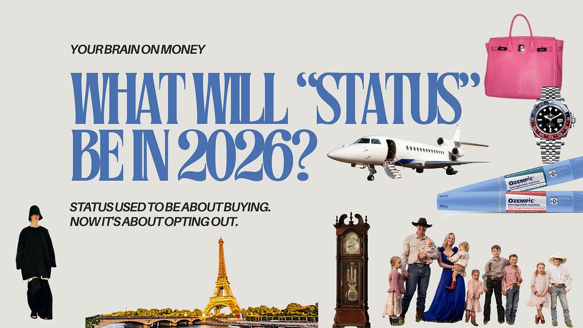 New Status Symbols 2026: What Wealth Really Looks Like Now