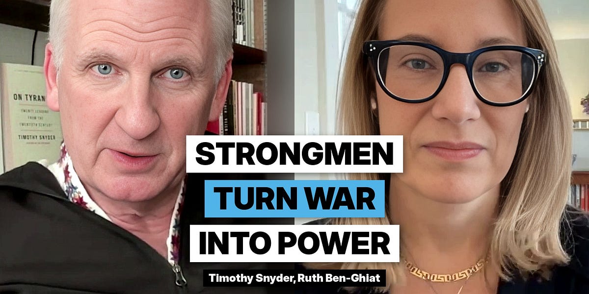 Thinking Live with Ruth Ben-Ghiat on Iran, Strongmen, and more