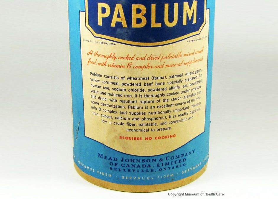 Word of the Day: PABLUM - by Mike Bergin - Roots2Words