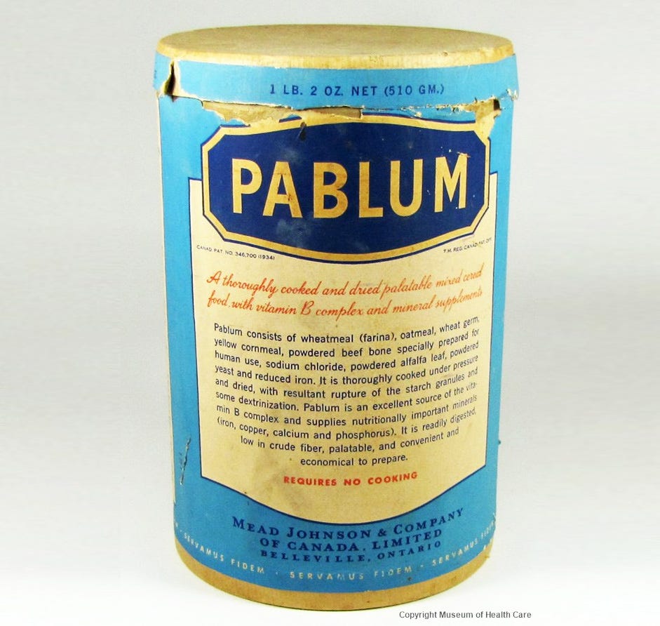 Word of the Day: PABLUM - by Mike Bergin - Roots2Words