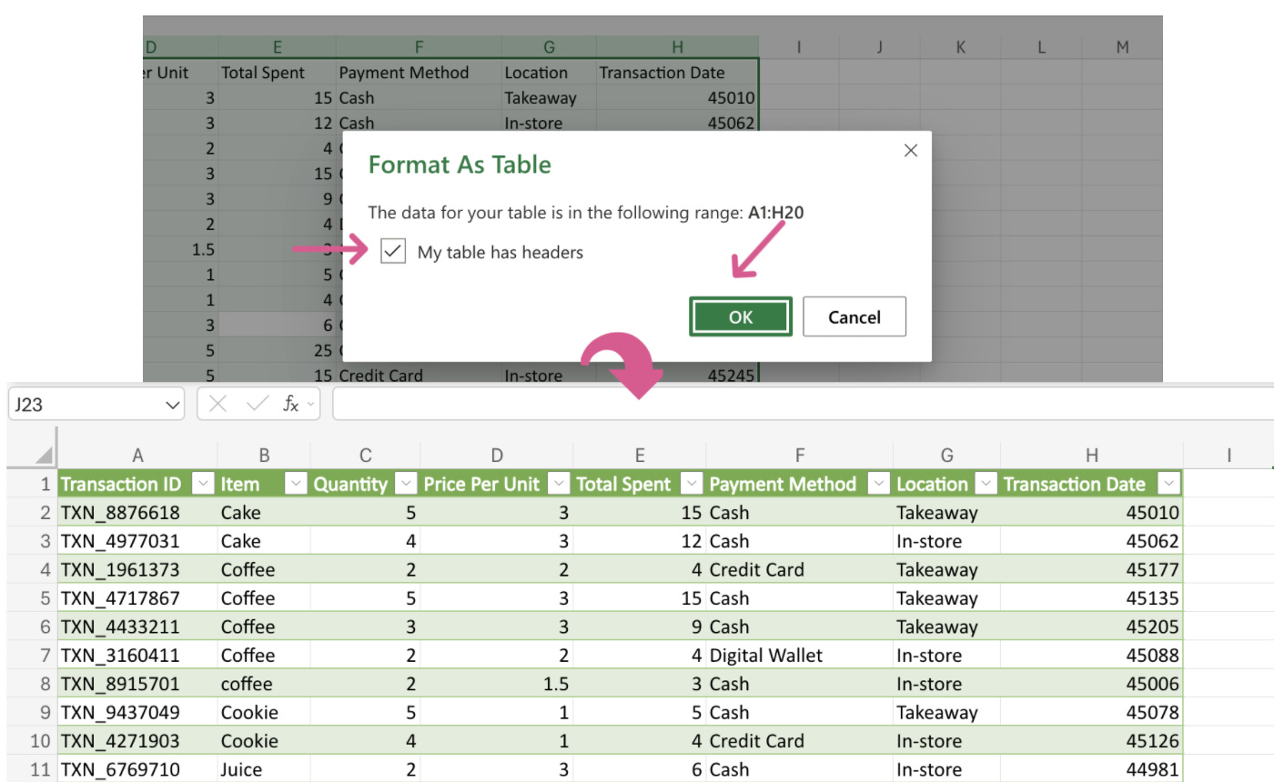 Data Cleaning with Excel: Learn the Excel Interface and Basic Data Cleaning Tasks🧮