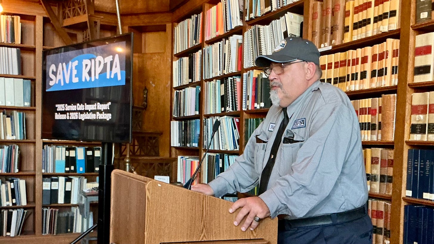 The Save RIPTA Coalition releases its “Service Cuts Impact Report”