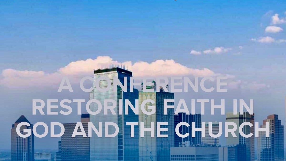Restore Conference Canceled - by Nadine Templer