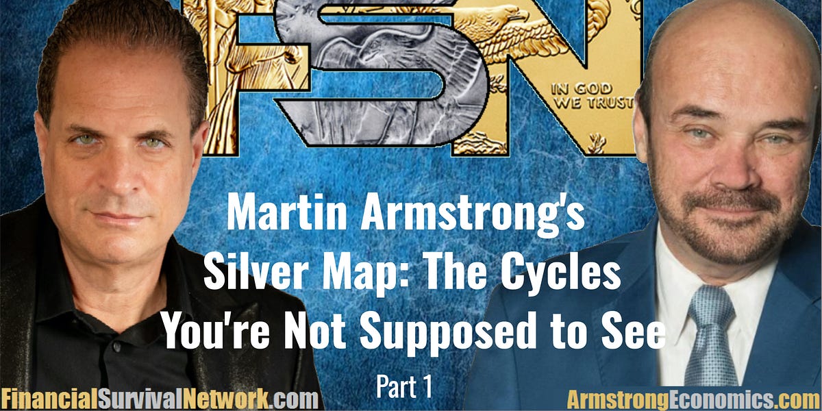Martin Armstrong's Silver Map: The Cycles You're Not Supposed to See pt.1