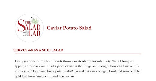 The Salad Lab’s Substack | Substack