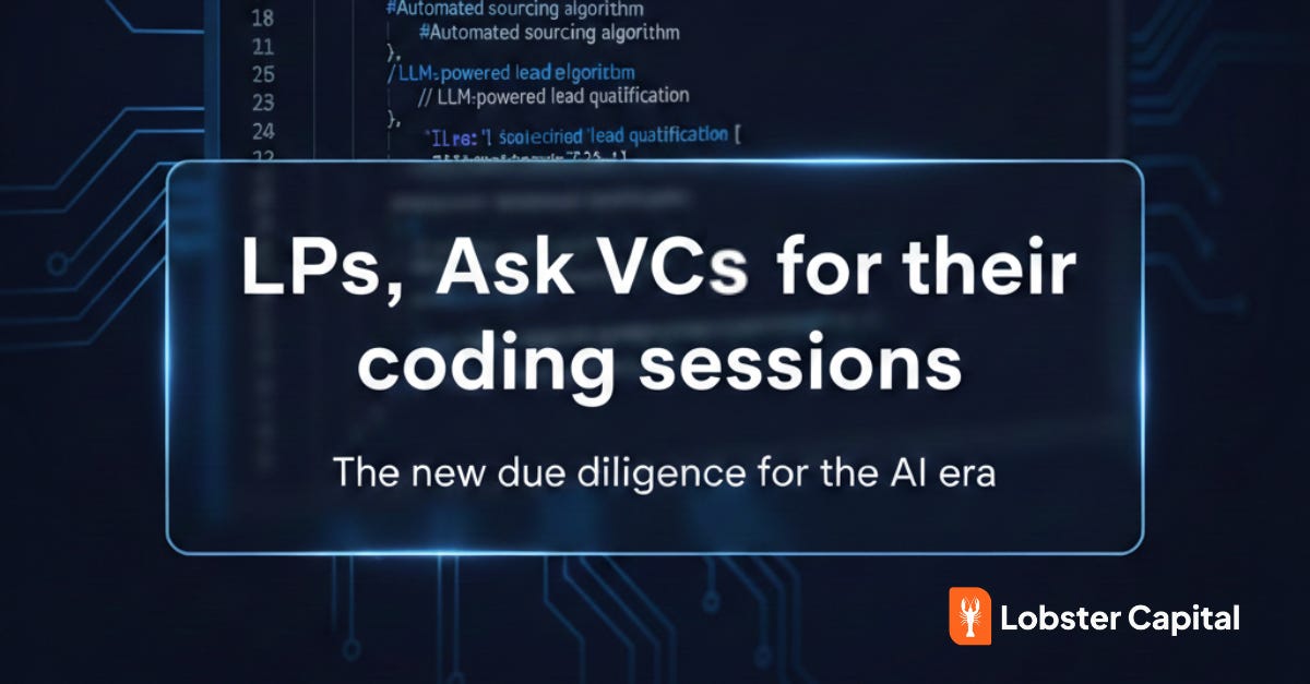 The New Due Diligence for VCs: AI Coding Ability