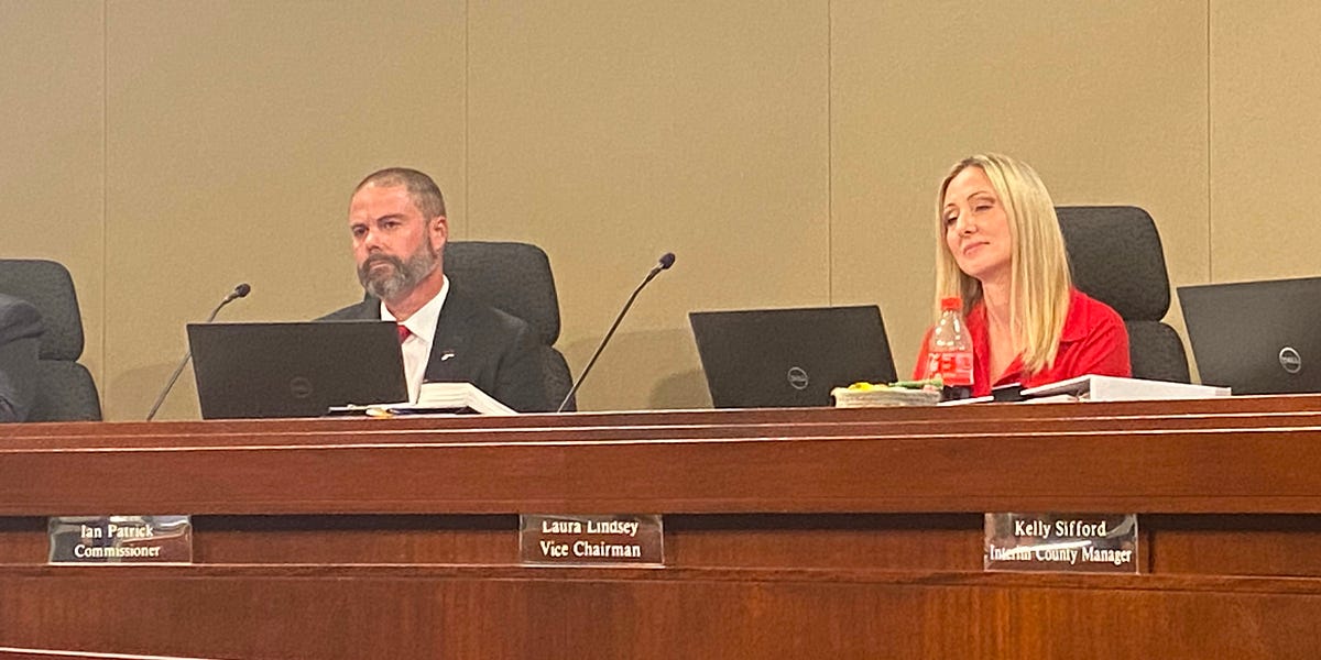 Laura Blackwell Lindsey elected chair of Cabarrus County Commissioners