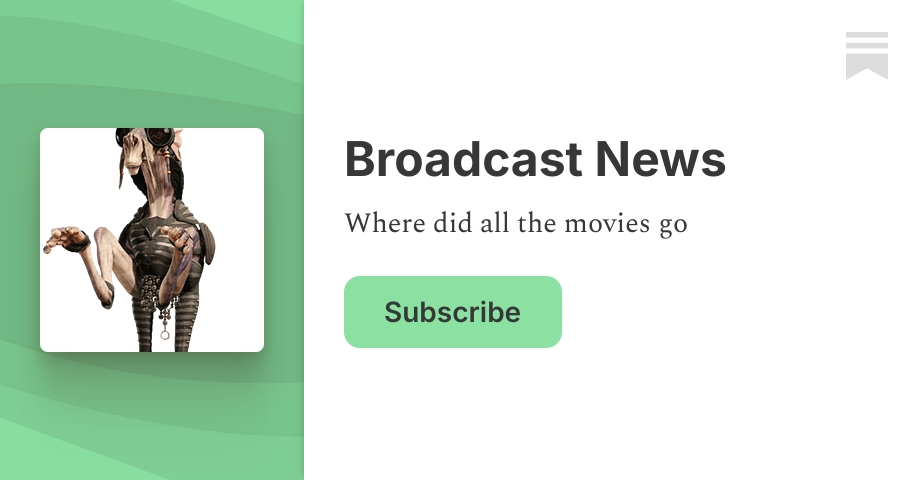 Broadcast News | John DiLillo | Substack