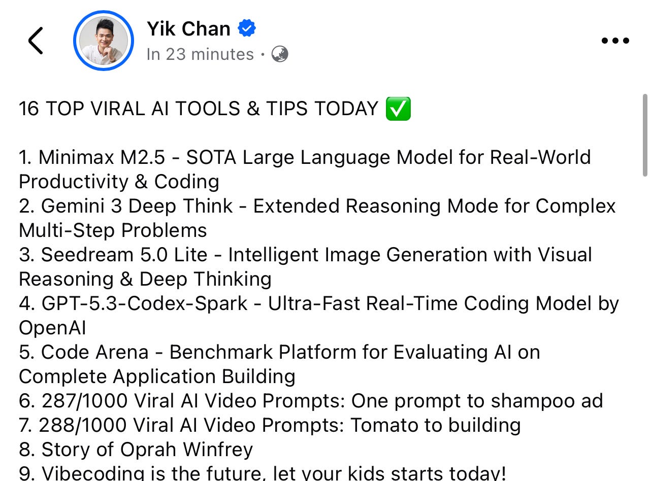 16 TOP VIRAL AI TOOLS & TIPS TODAY (13 FEB 2026)