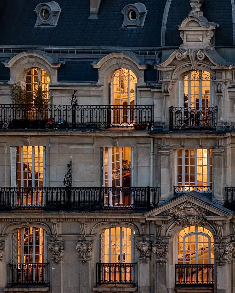 Emma Zamia (@emmazamia): "Parisian balconies are a threshold between ...