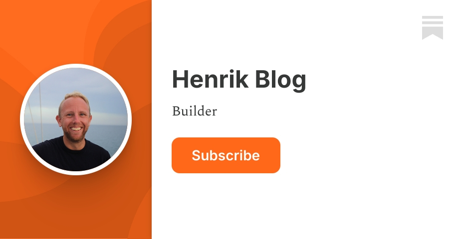 Henrik Blog | Substack