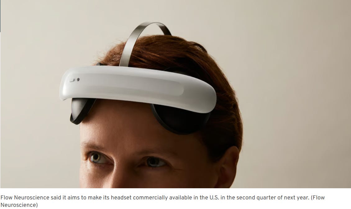 Flow Neuroscience’s Home Brain‑Stimulation Headset for Depression