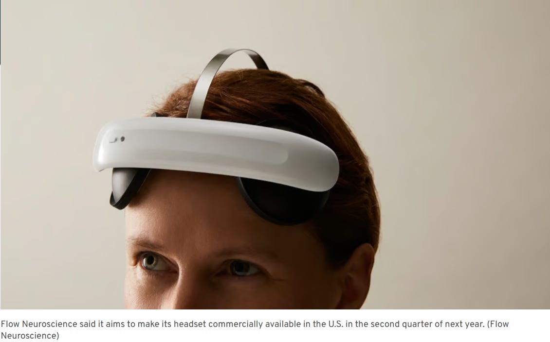Flow Neuroscience’s Home Brain‑Stimulation Headset for Depression