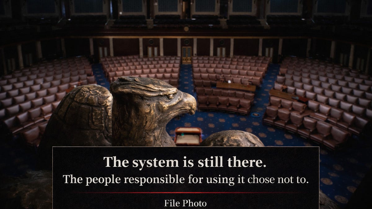 War Room Sunday: The Illusion of Checks and Balances