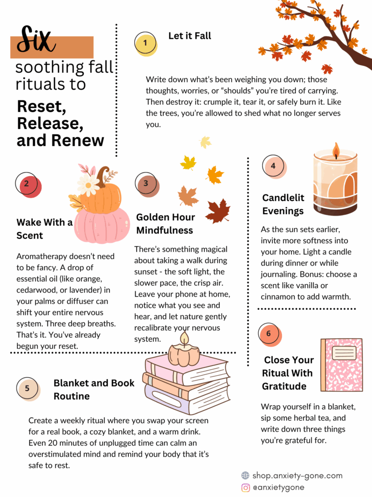 8 Fall Letting Go Rituals to Soothe Your Anxious Mind