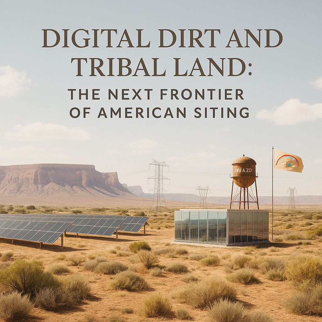 Digital Dirt and Tribal Land: The Next Frontier of American Siting
