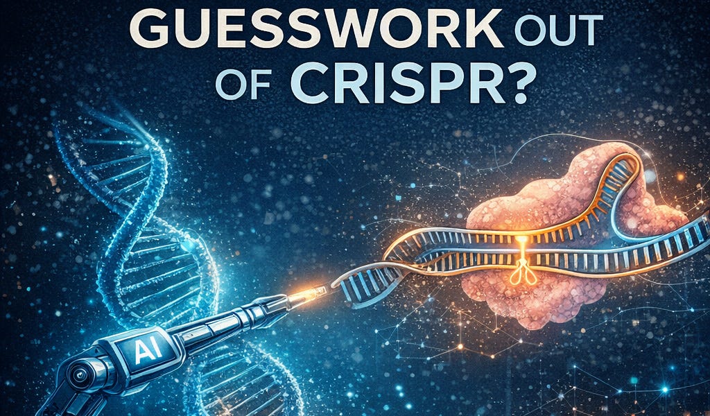 Can AI Take the Guesswork Out of CRISPR? - Medvolt.ai