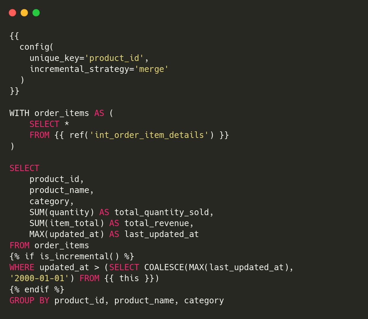 dbt in Action #3: Analyses, Materialisations and Incremental Models