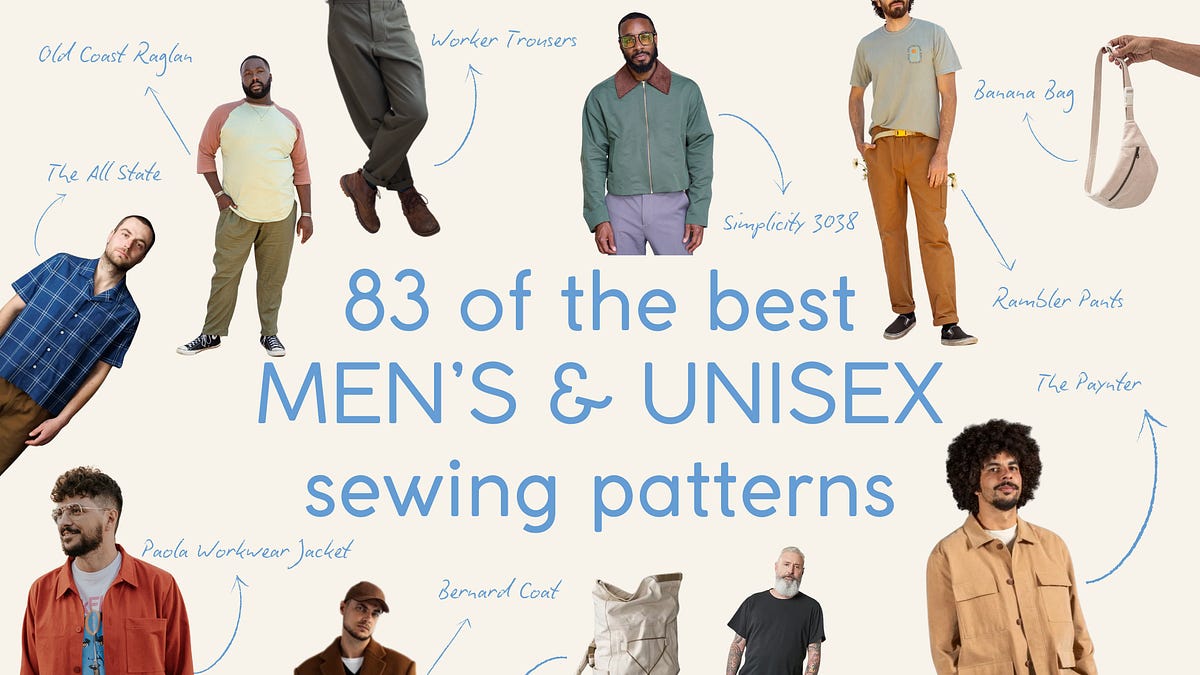 Where have all the good men('s sewing patterns) gone
