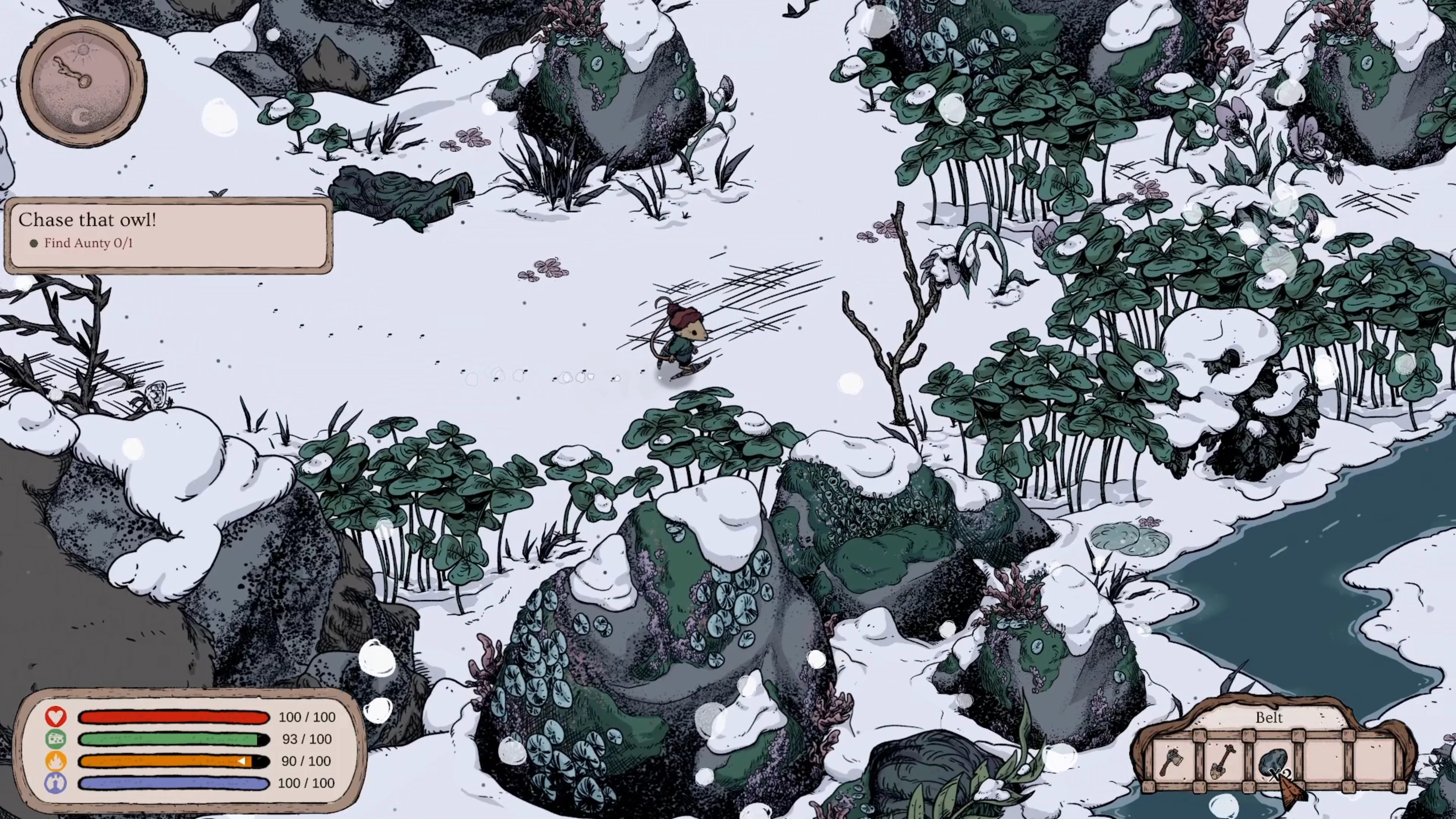 Winter Burrow - by Lucy Yearwood