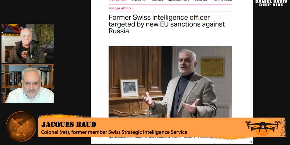 SANCTIONED: Col Jacques Baud Explains Being the EU's TARGET