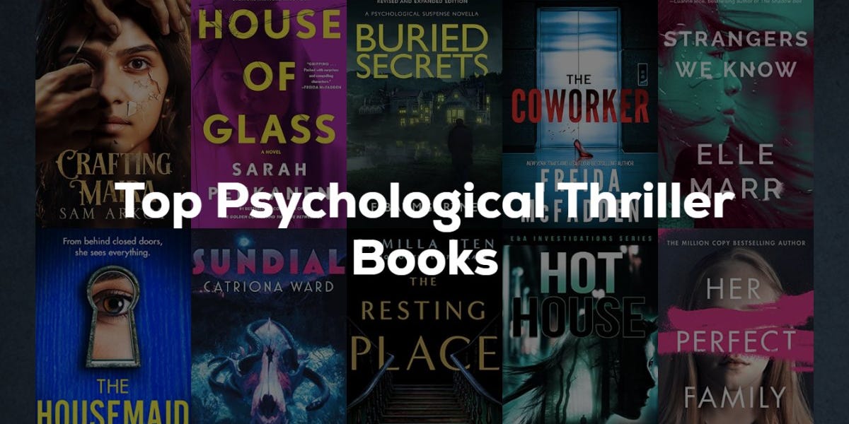 6+ Psychological Thriller Books (Ordered) For 2025 · To Kill Your Nerves