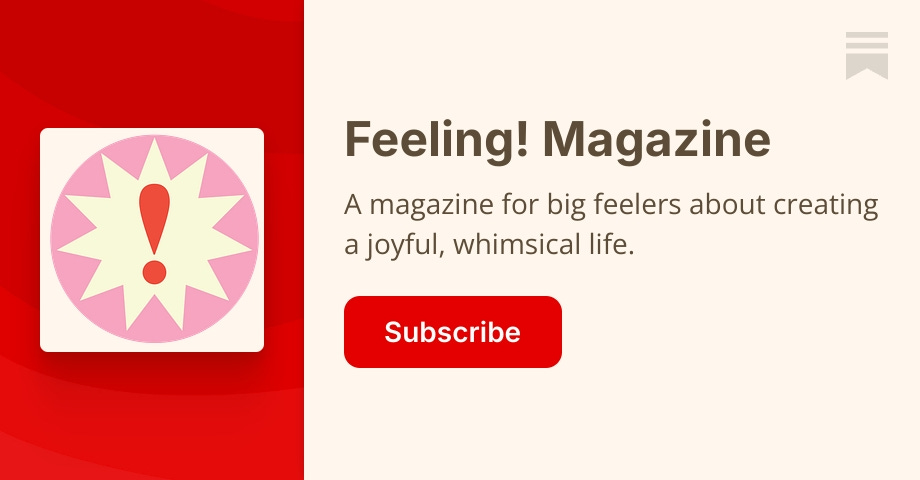 Feeling! Magazine | Jenna O'Brien | Substack