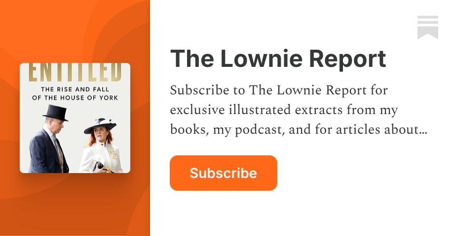 The Lownie Report | Substack