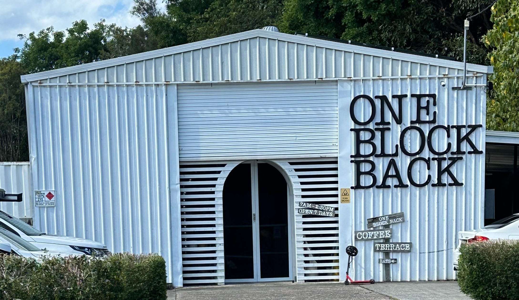 One Block Back - by Rich Struck - G'day from Australia