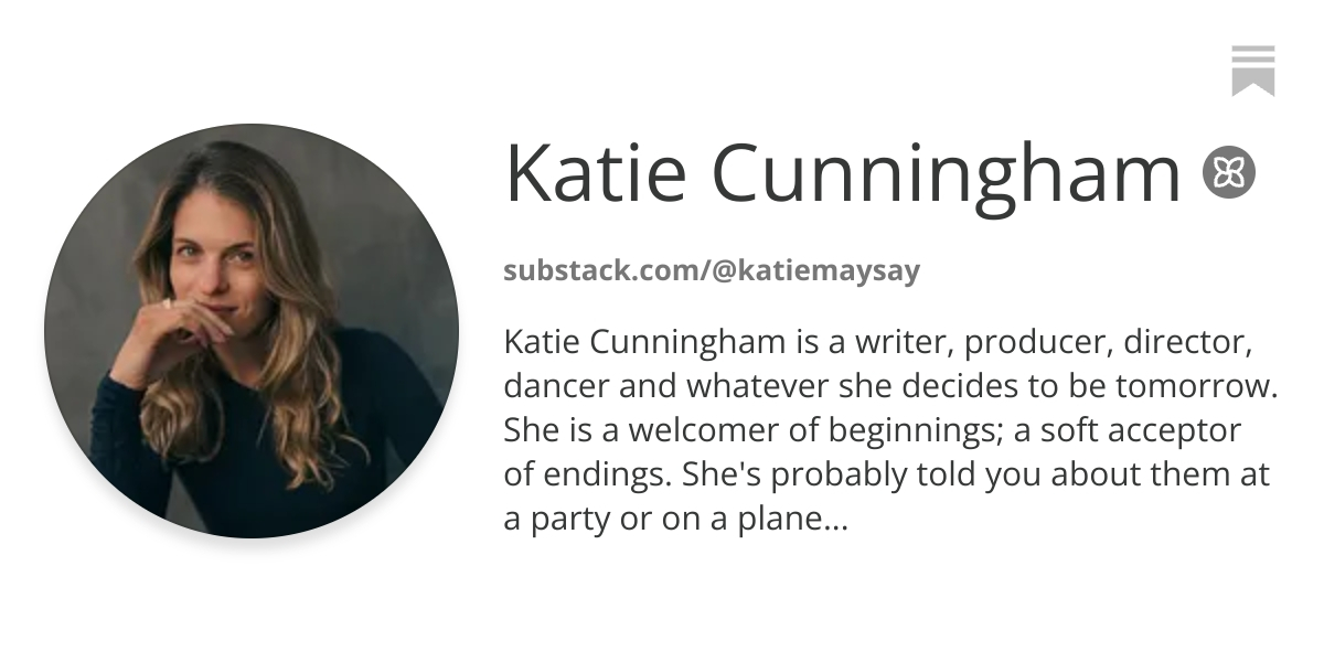 Katie Cunningham | Substack