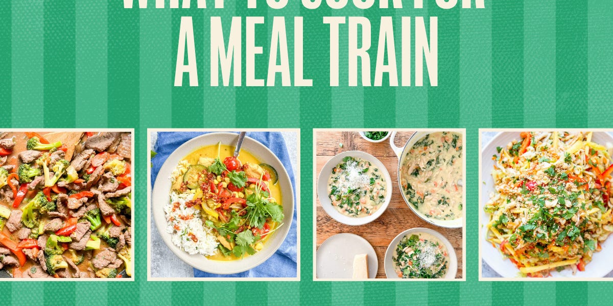 what to cook for a meal train
