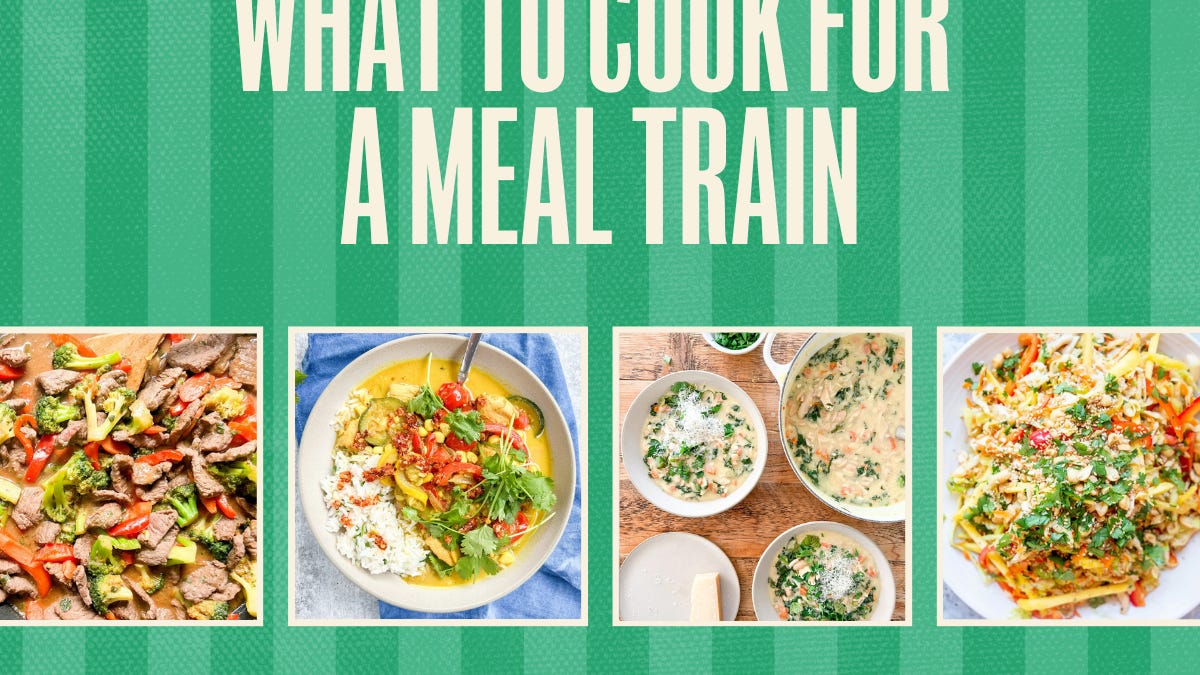 what to cook for a meal train