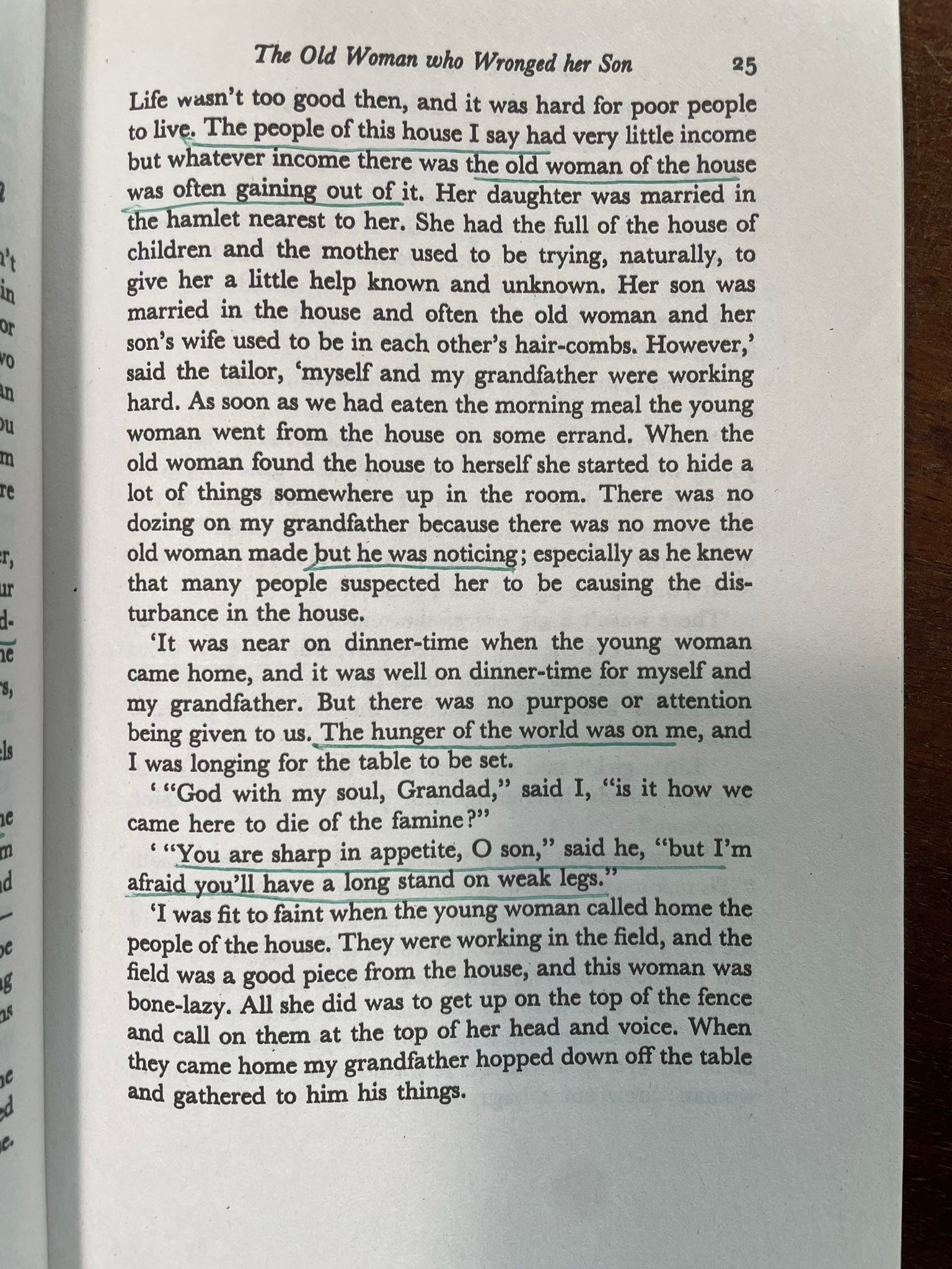 Reading Peig Sayers - by aida alami - Urubuquaquá