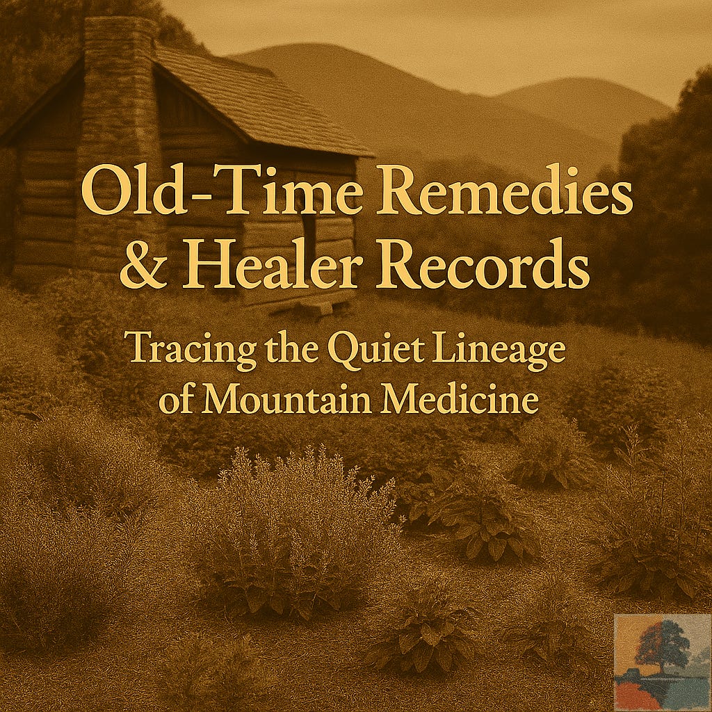 Old-Time Remedies & Healer Records