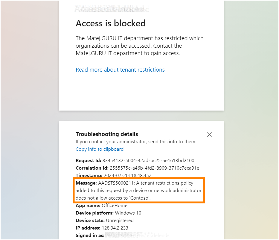 Tenant Restrictions Made Easy with Global Secure Access