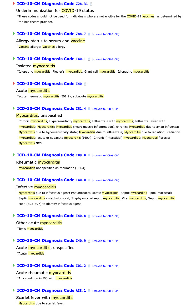 Part 1: Post-Vax Injury and ICD-10 Codes