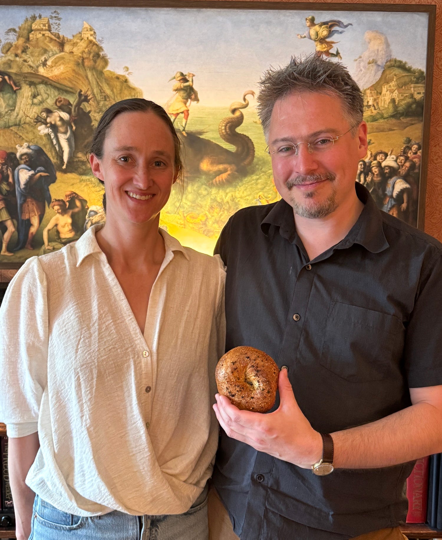 I tried Seattle mayoral candidate Katie Wilson's (husband's) bagels