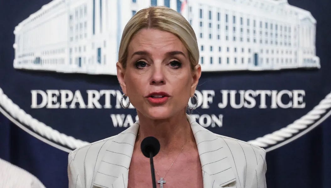 Comments - The Case for Impeaching Attorney General Pam Bondi