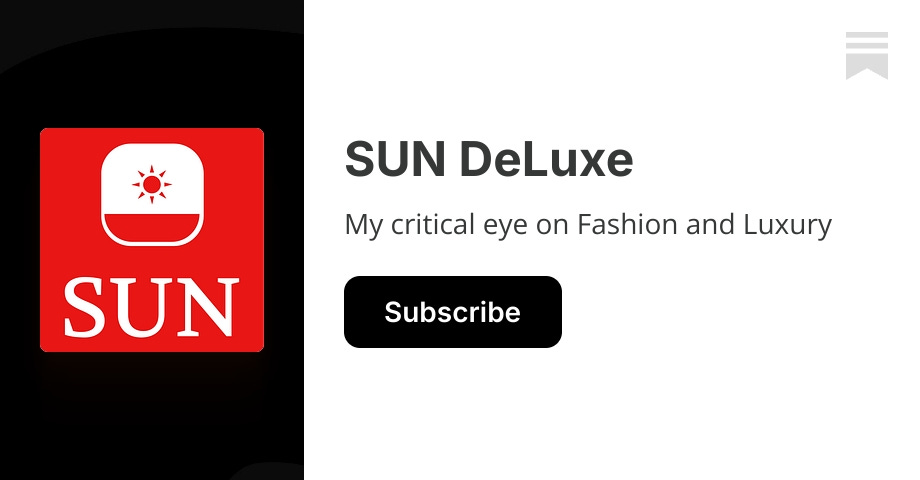 SUN DeLuxe | Susanna Nicoletti | Substack