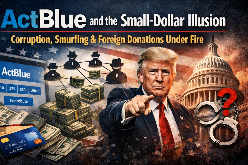 ActBlue and the Small-Dollar Illusion: Serious Questions Democrats Keep ...