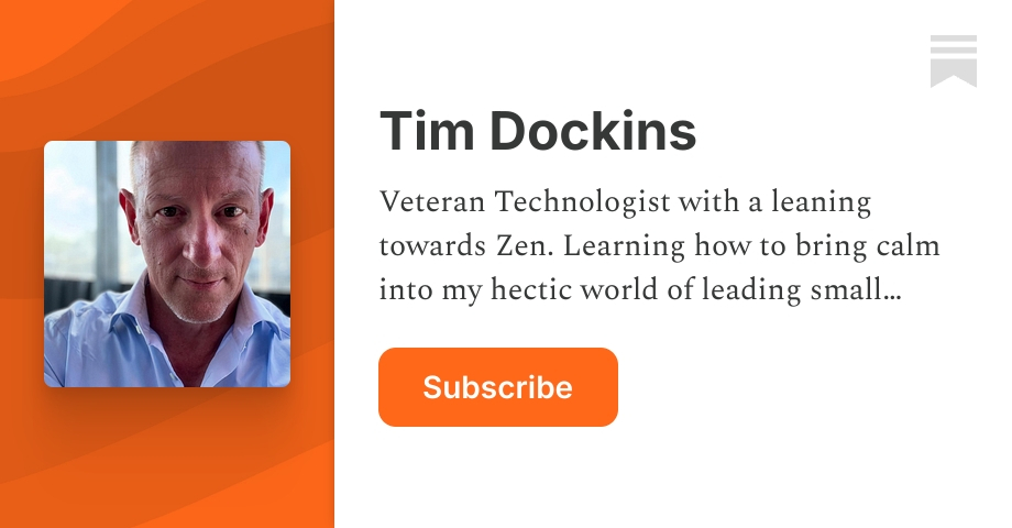 Tim Dockins | Substack