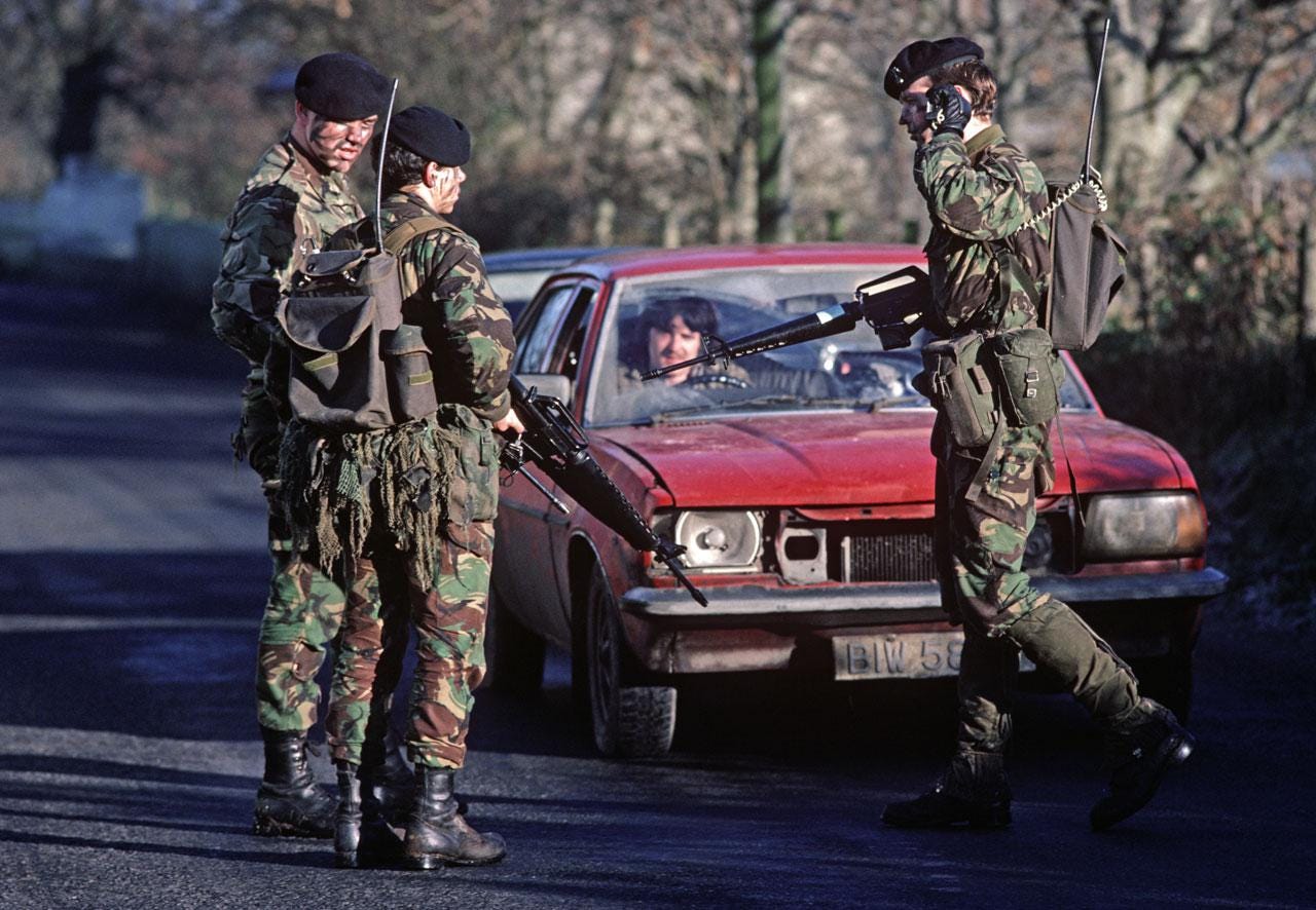 March 1980: A Distasteful Army Presence Has To Be Maintained