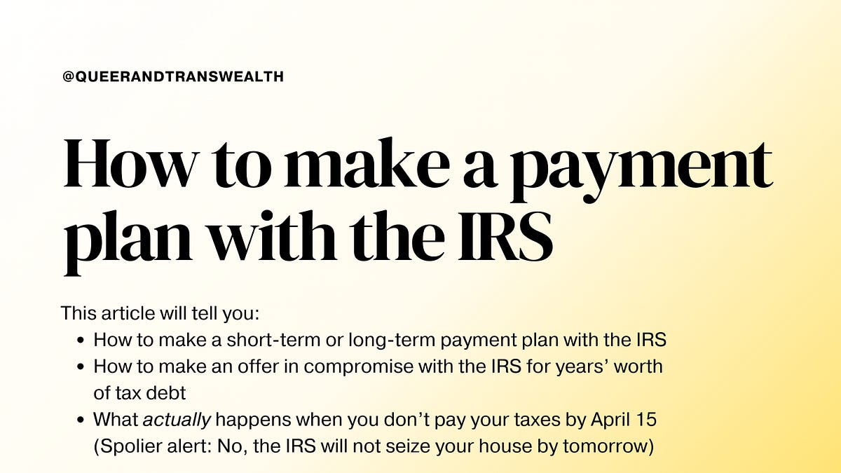 payment options for irs